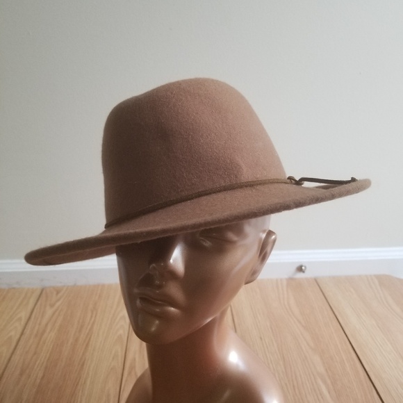 Vintage | Accessories | Cafe Wool Brim Hat | Poshmark